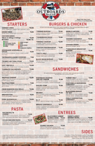 Menu – Outboards Bar & Grill